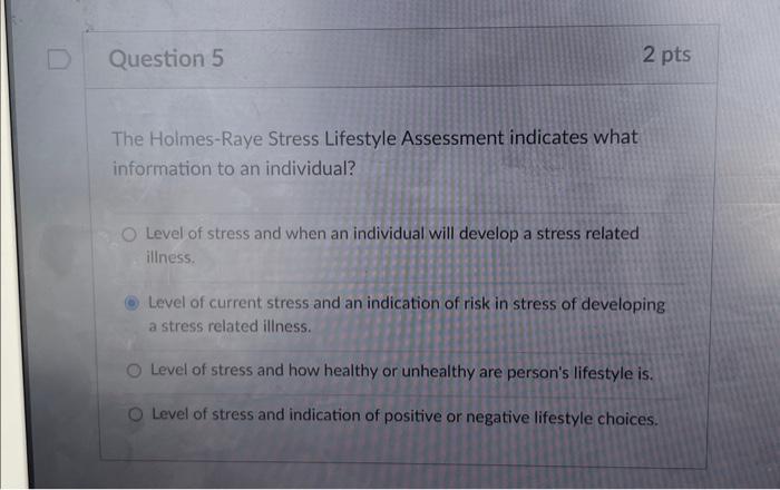 Solved An indiviuals health is strictly defined as being | Chegg.com