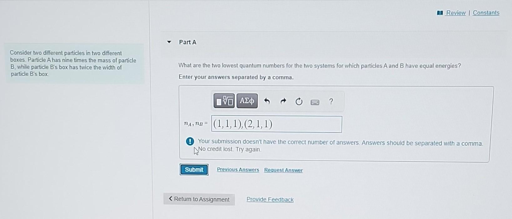 Solved Consider two different particles in two different | Chegg.com Solved Consider two different particles in two different | Chegg.com