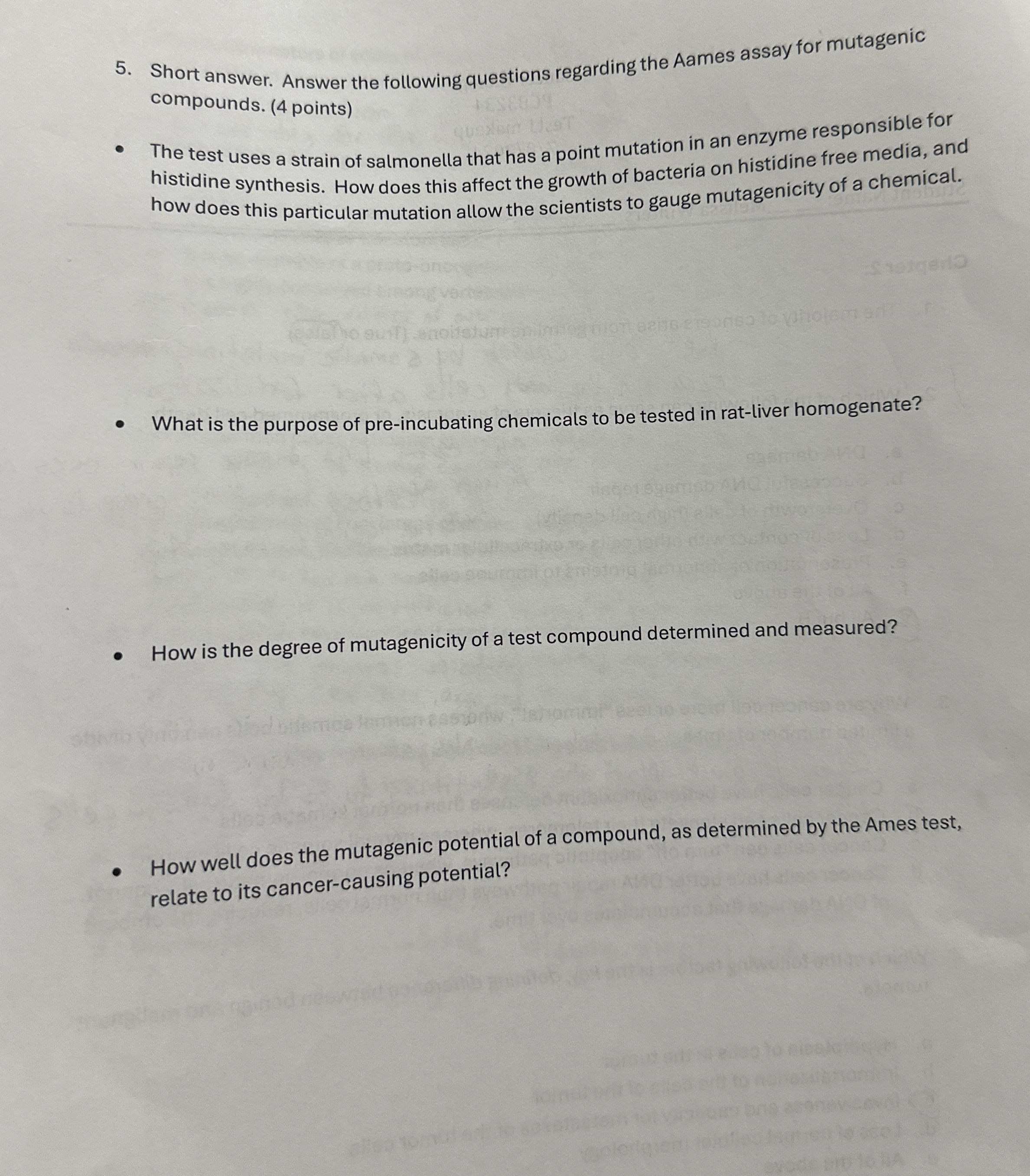 Solved Short answer. Answer the following questions | Chegg.com