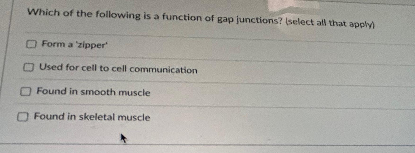 Solved Which of the following is a function of gap | Chegg.com