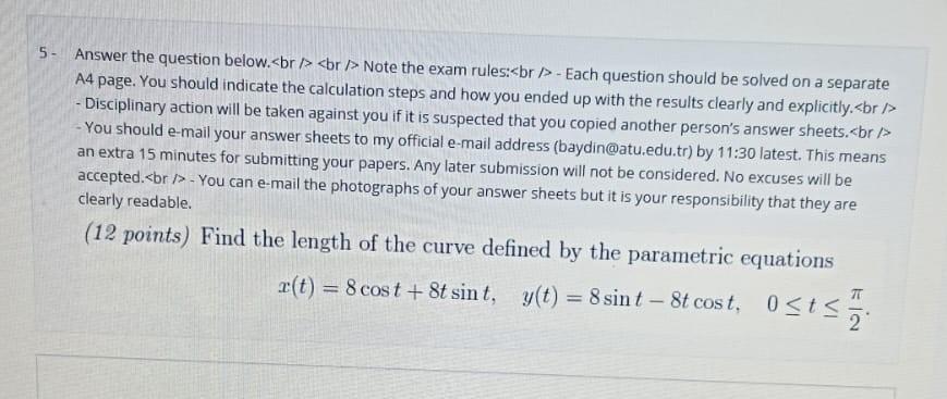 Solved Answer the question below. | Chegg.com