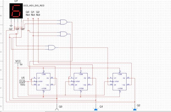 Solved i want the display to show 0,3,1,6,2,5but its only | Chegg.com