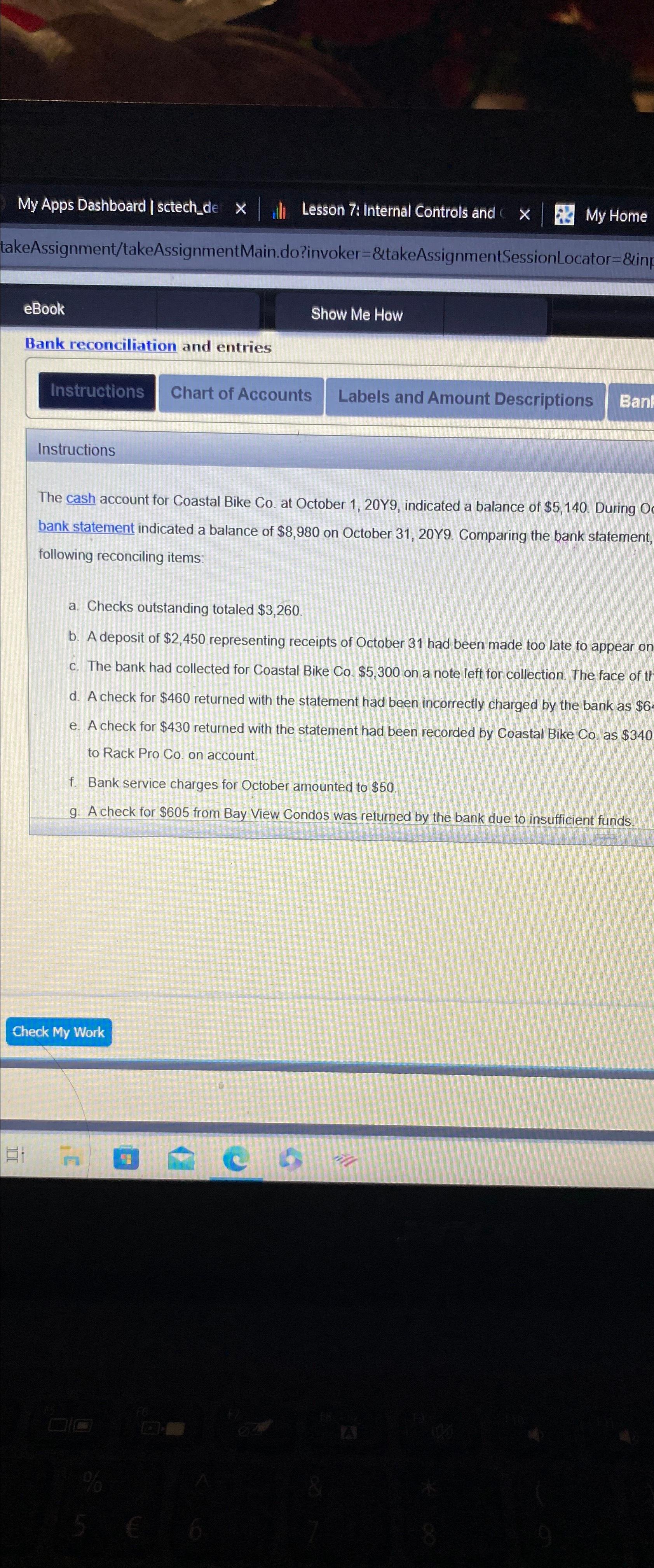 Solved My Apps Dashboard | ﻿sctech_de x|| ﻿ill Lesson 7: | Chegg.com