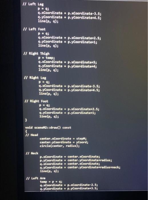 Solved Study the given source code walking.cpp and use the | Chegg.com