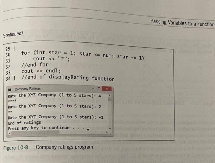 Solved 10 Void Functions Before learning how to pass a | Chegg.com