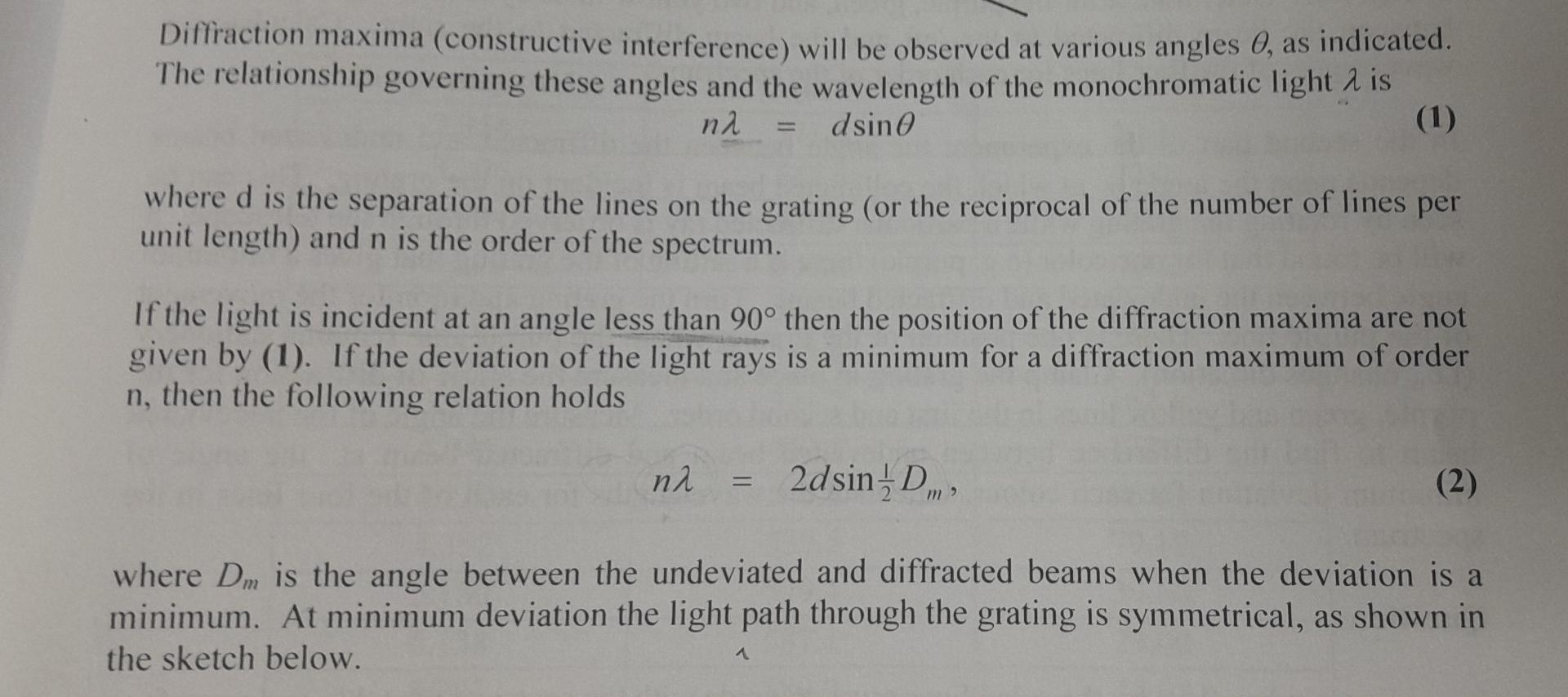 3. For the above experimental setup the angles of | Chegg.com