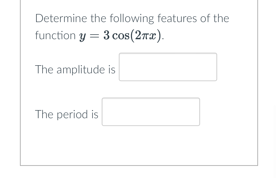 Solved Determine the following features of the function | Chegg.com