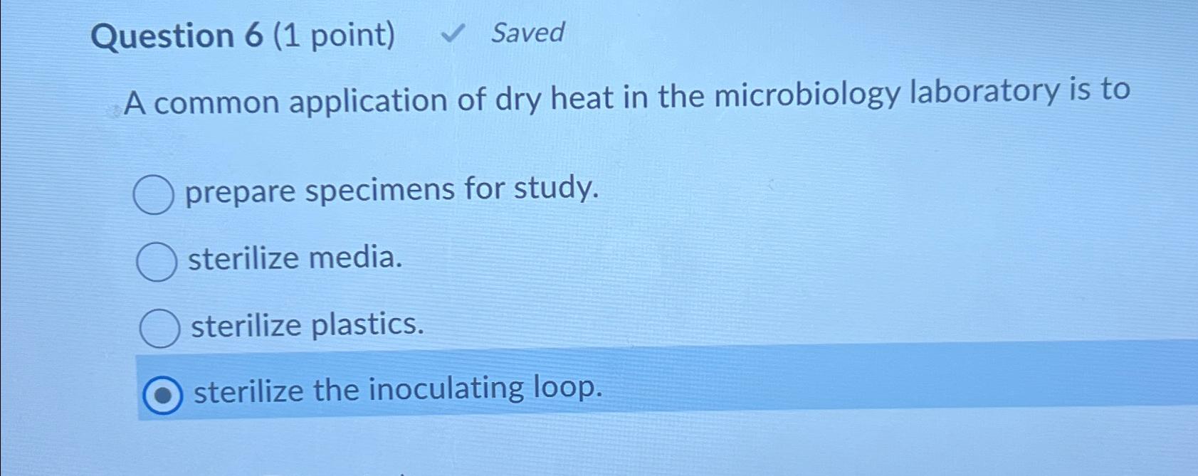 Solved Question 6 (1 ﻿point) ﻿SavedA common application of | Chegg.com