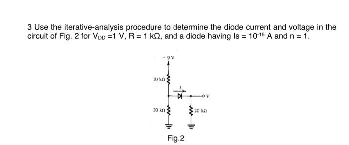 Solved 3 Use the iterative-analysis procedure to determine | Chegg.com