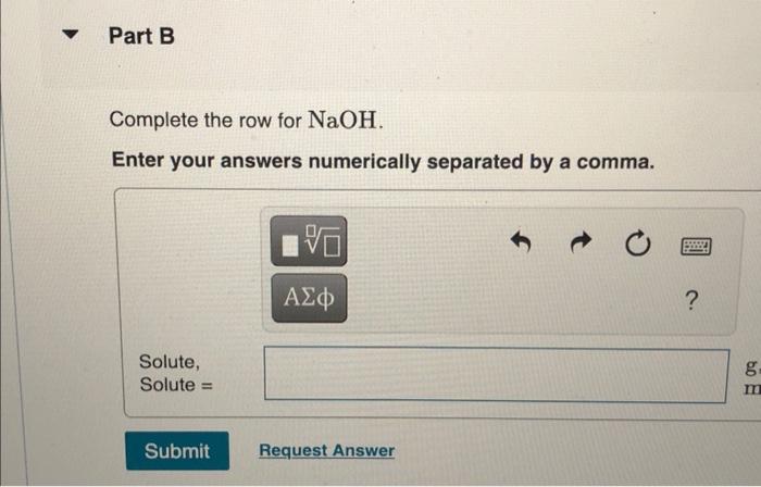 Solved Comblete the tahle:Complete the row for MgSO4. Enter | Chegg.com