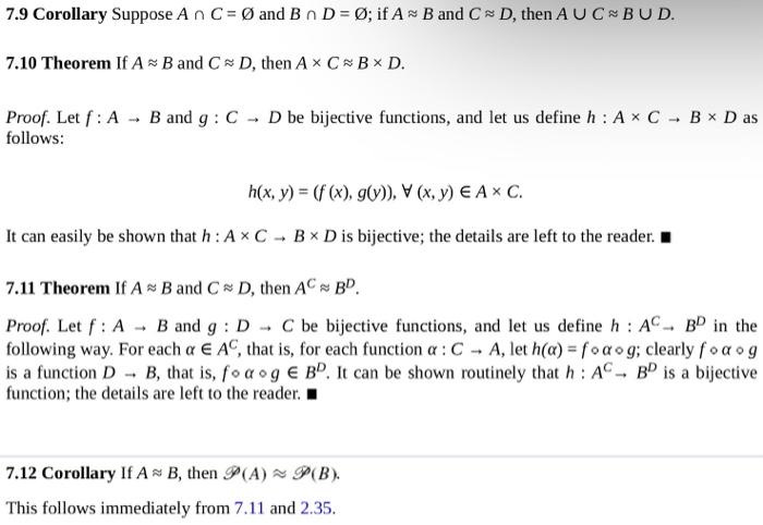 Solved how to prove the 3,4,5 by using that corollary or | Chegg.com