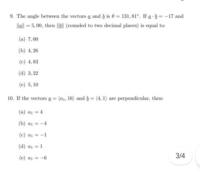 Solved Multiple Choice Questions 1. The arrows AB and BC in | Chegg.com