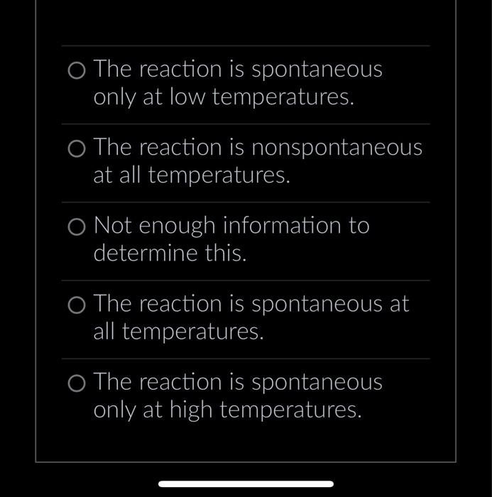 Solved For an endothermic reaction that has an increase in | Chegg.com