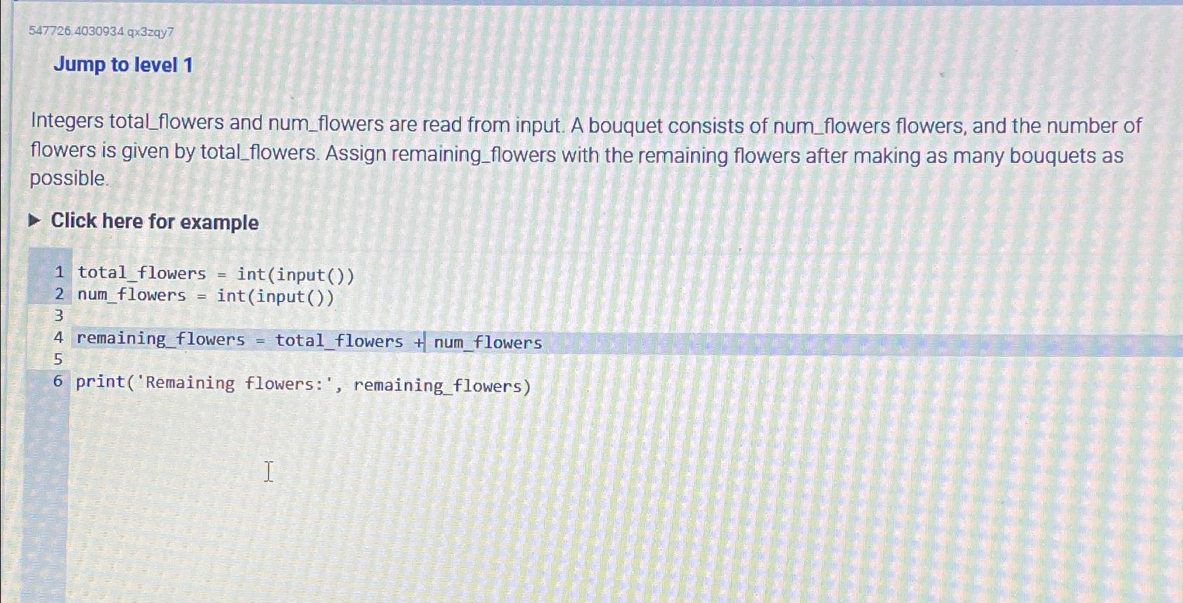 Solved 547726.4030934 qx3zqy 7Jump to level 1Integers | Chegg.com Solved 547726.4030934 qx3zqy 7Jump to level 1Integers | Chegg.com
