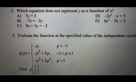 Solved 1. Which set of ordered pairs represents a function | Chegg.com