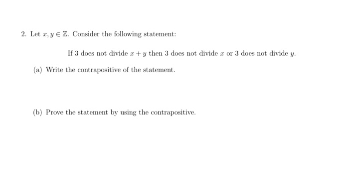 Solved 1. Consider the following definition: An integer r is | Chegg.com