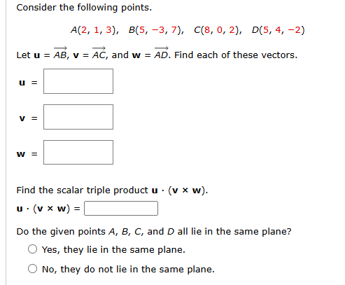 Solved Consider the following | Chegg.com