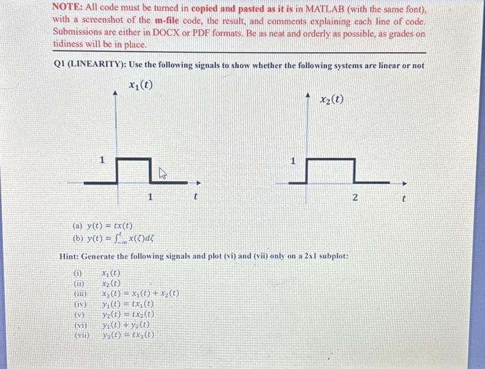 Solved NOTE: All code must be tumed in copied and pasted as | Chegg.com