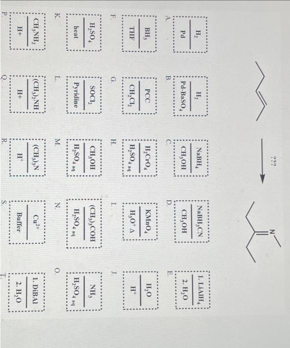 Solved Using reagents shown below, propose a multi-step | Chegg.com