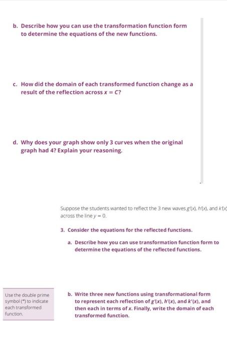 Solved ACTIVITY 3.1 Transformations of Radical Functions | Chegg.com