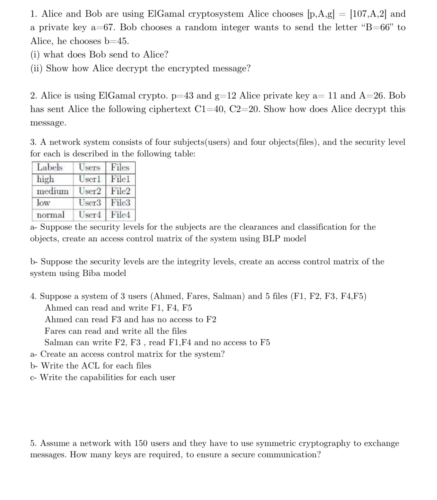 Solved Please solve all the questions and draw the required | Chegg.com