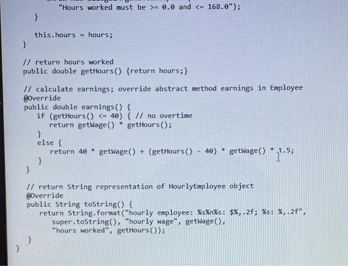 Solved HomeLab-8: Payroil System Modification: Download the | Chegg.com