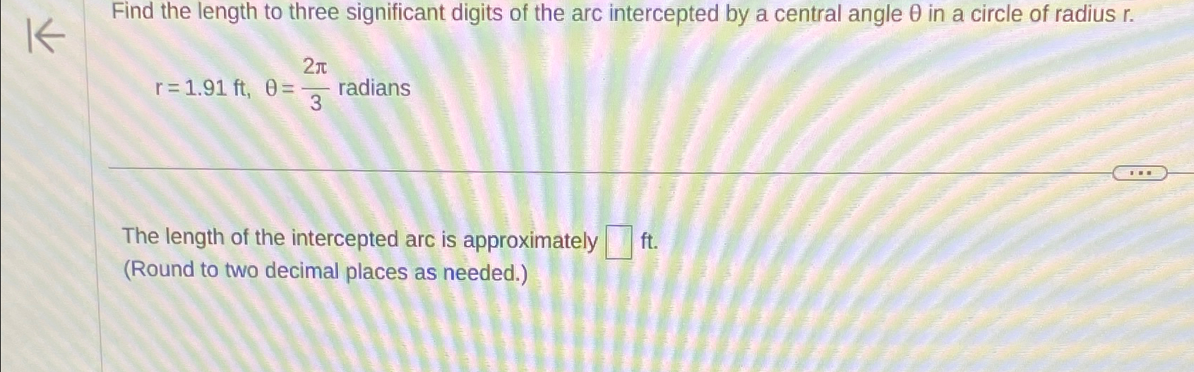 Solved Find the length to three significant digits of the | Chegg.com