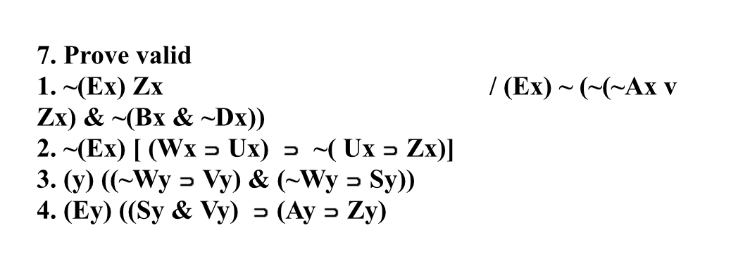 Solved Sole with intro to logic Prove | Chegg.com