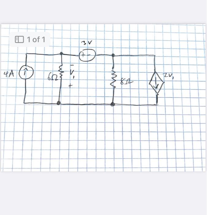 Solved solve using node-voltage methodThere are two | Chegg.com