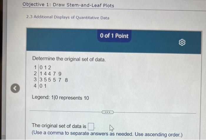 Solved 2.3 Additional Displays of Quantitative Data | Chegg.com