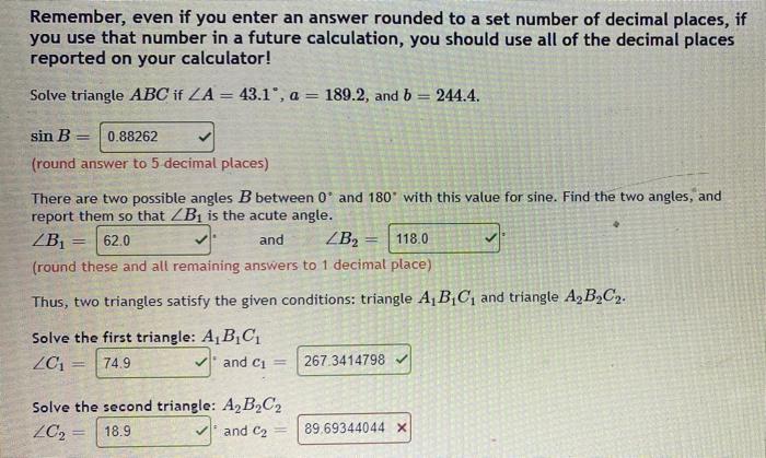 Solved Remember, even if you enter an answer rounded to a | Chegg.com