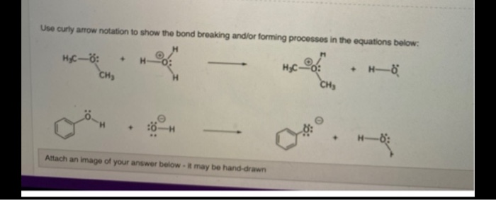 Solved Use curly arrow notation to show the bond breaking | Chegg.com