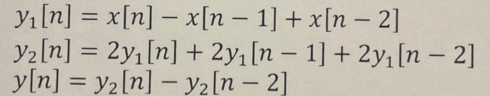 Solved Suppose that three systems are connected in cascade | Chegg.com