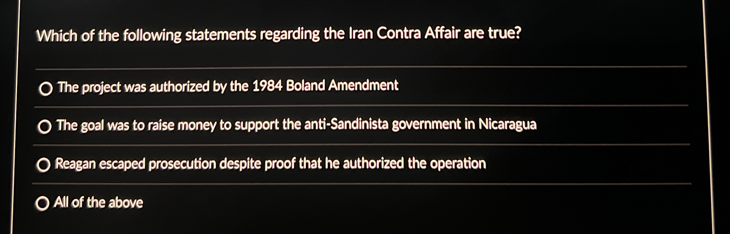 Solved Which of the following statements regarding the Iran | Chegg.com