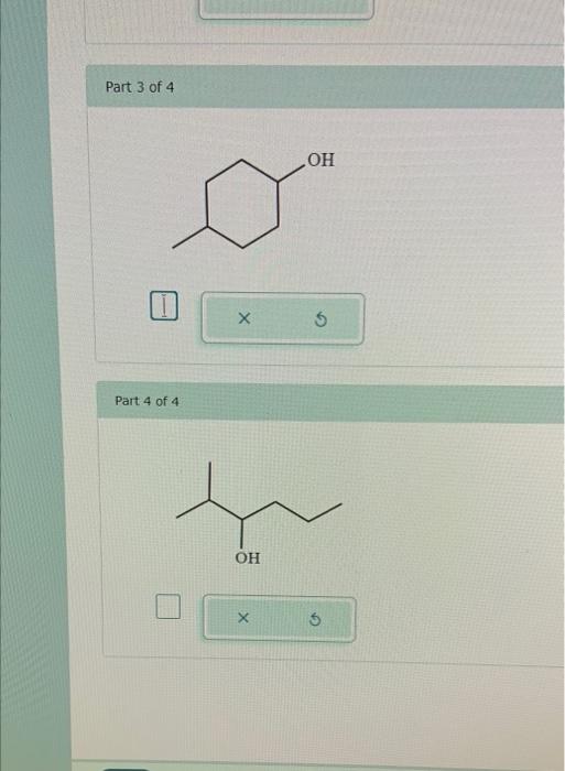 Solved Give the IUPAC name for each compound. Part 3 of 4 | Chegg.com