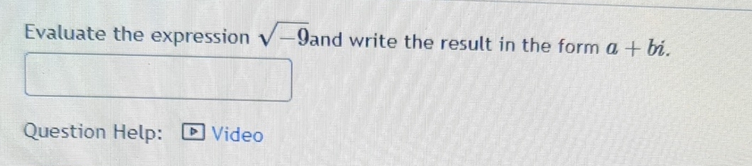 Solved Evaluate the expression -92 ﻿and write the result in | Chegg.com