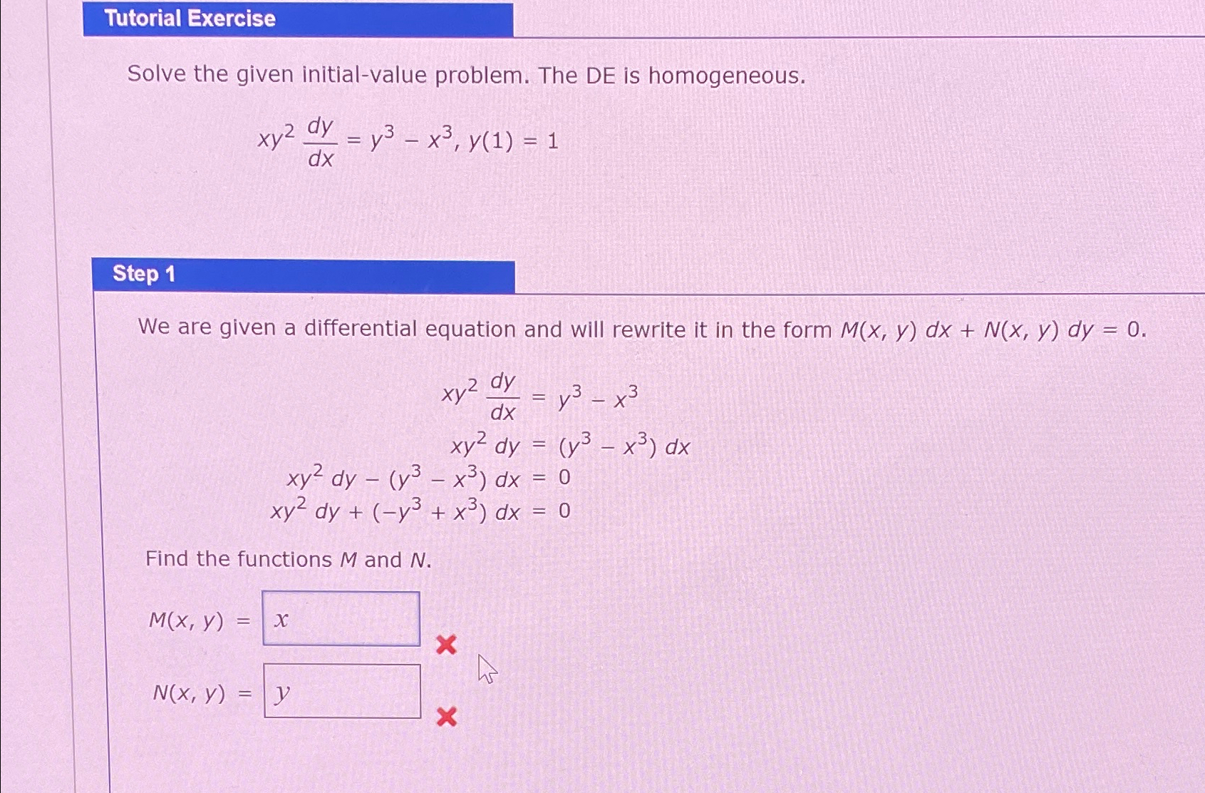 Solved Tutorial Exercisesolve The Given Initial Value 1553