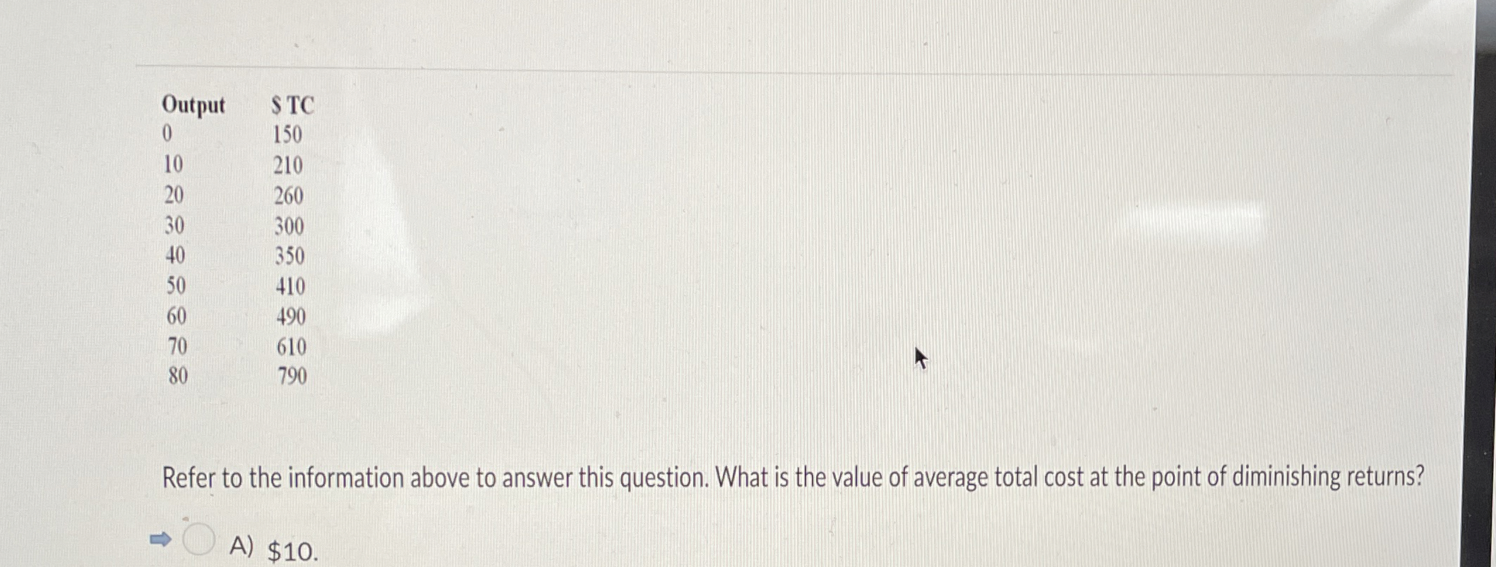 Solved \table[[Output,$ | Chegg.com