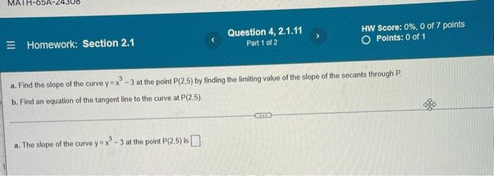 Solved Homework Section 2 1 Question 1 2 1 1 Part 1 Of 2
