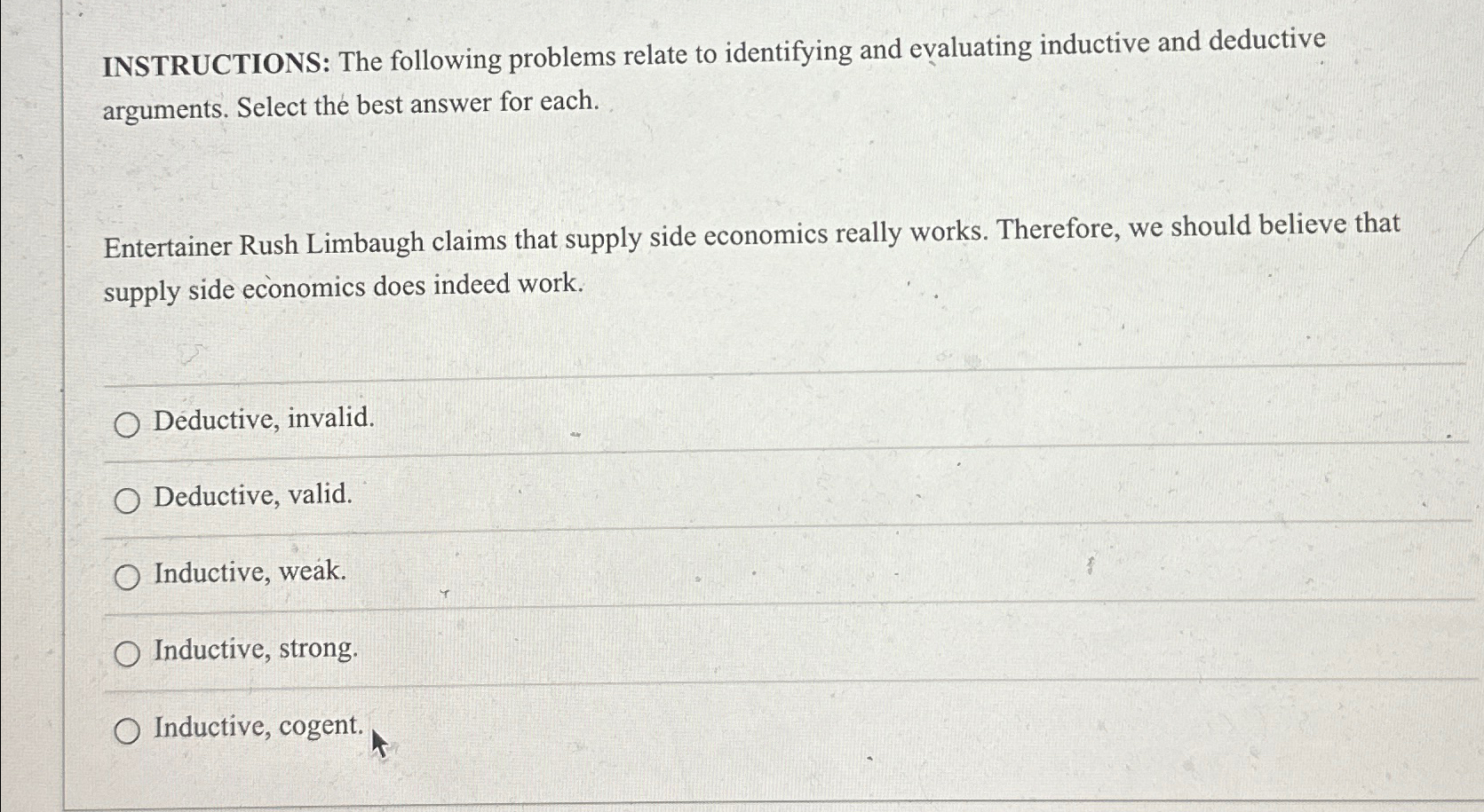 Solved INSTRUCTIONS: The following problems relate to | Chegg.com