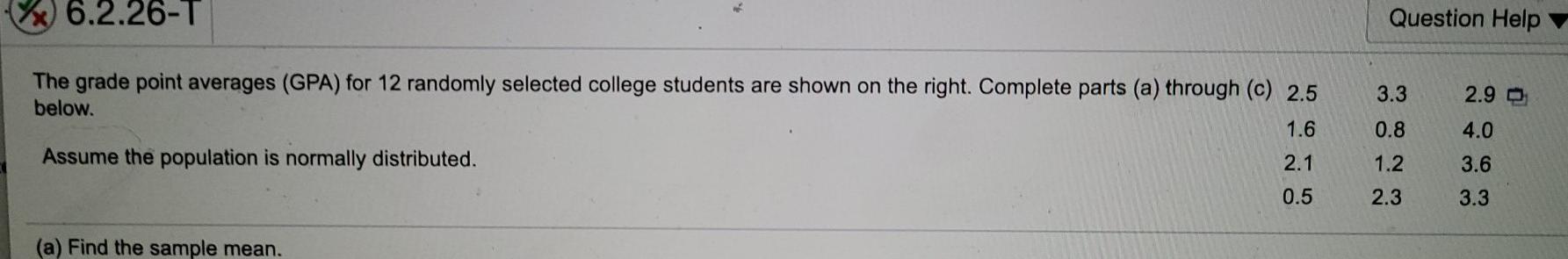 Solved 1428 1220 982 The state test scores for 12 randomly | Chegg.com