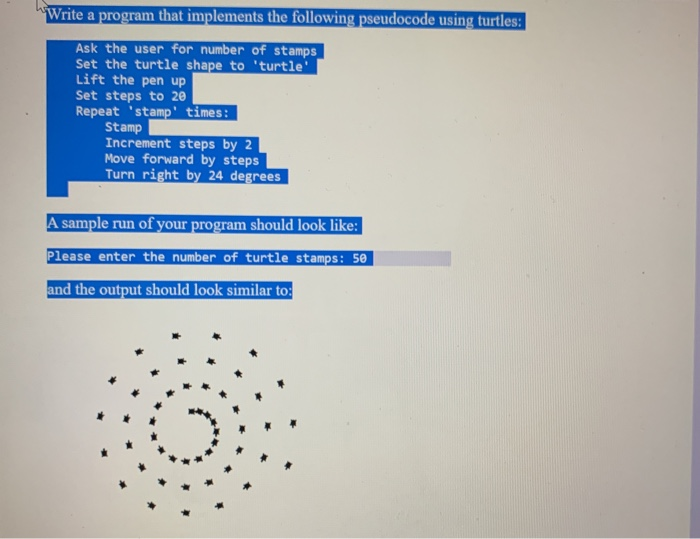 Solved "Write a program that implements the following | Chegg.com