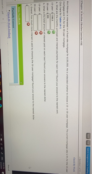Solved Save Exit Submit Assignment For Grading Chapter 14 1563