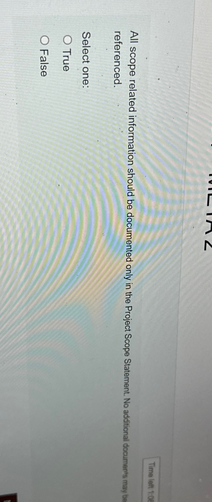 Solved All scope related information should be documented | Chegg.com