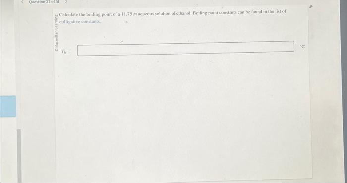 Solved Macmillan Learning Calculate | Chegg.com