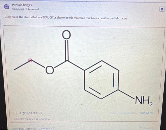Solved Partial Charges Homework Answered Click on all the | Chegg.com