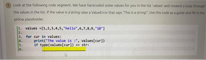Solved Look at the following code segment. We have hardcoded | Chegg.com