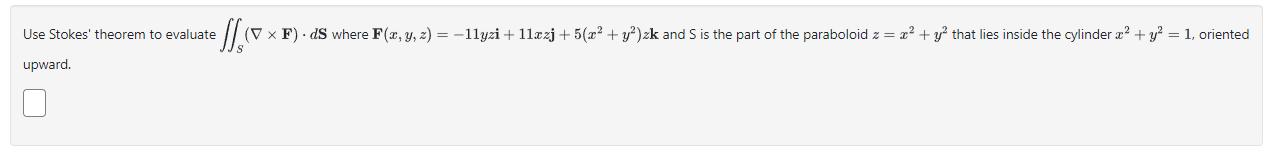 Solved Use Stokes' theorem to evaluate ∬S(grad×F)*dS ﻿where | Chegg.com