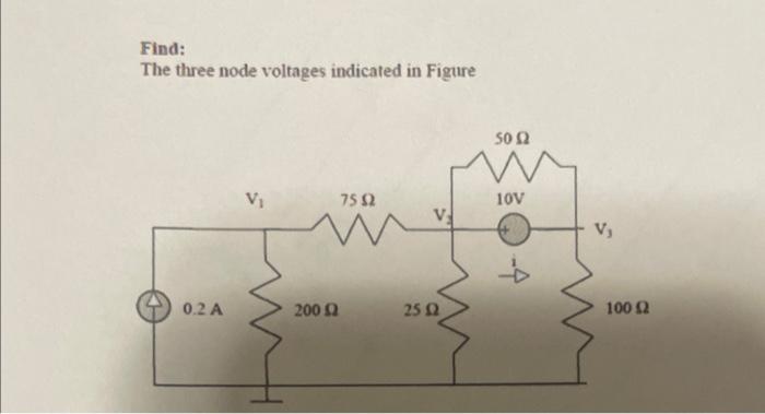Solved Find: The currents I1,I2 using node voltage | Chegg.com Solved Find: The currents I1,I2 using node voltage | Chegg.com