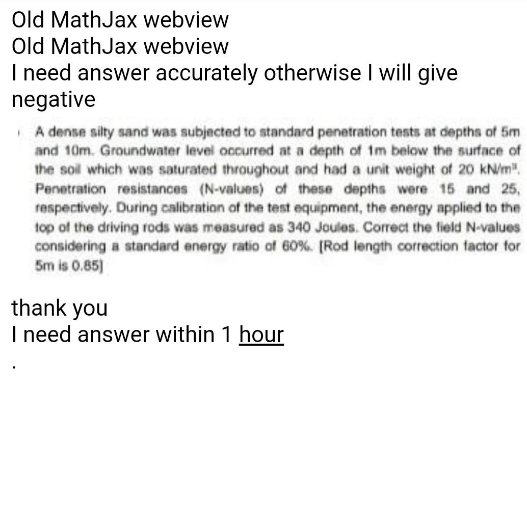 Solved Old MathJax webview Old MathJax webview I need answer | Chegg.com